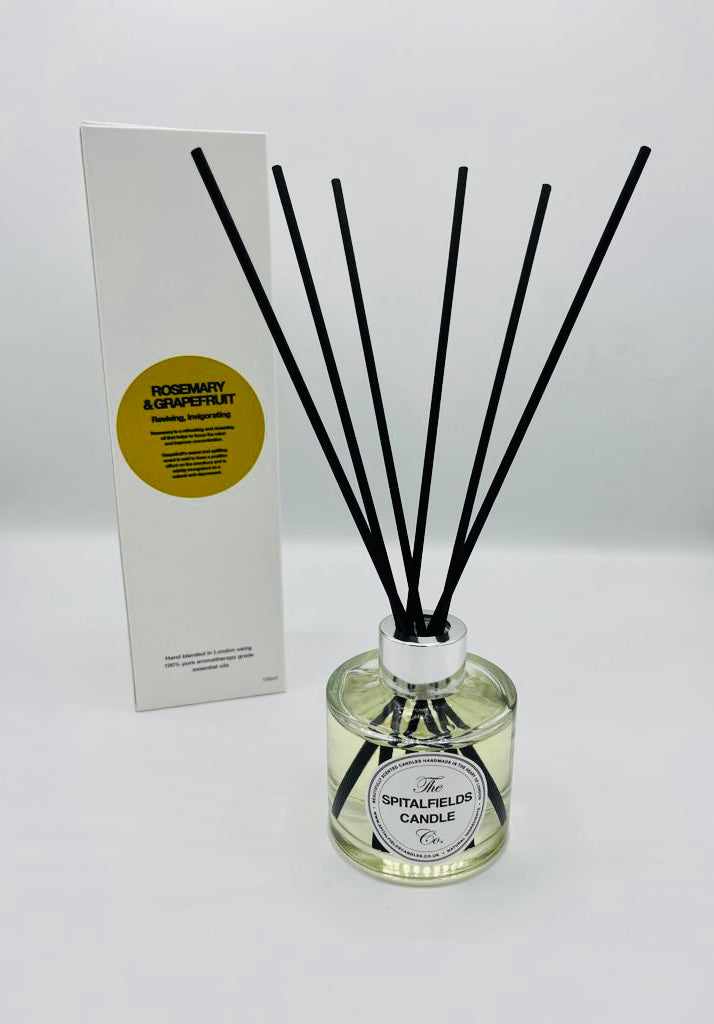 Rosemary & Grapefruit Reed Diffuser– Spitalfields Candle Company