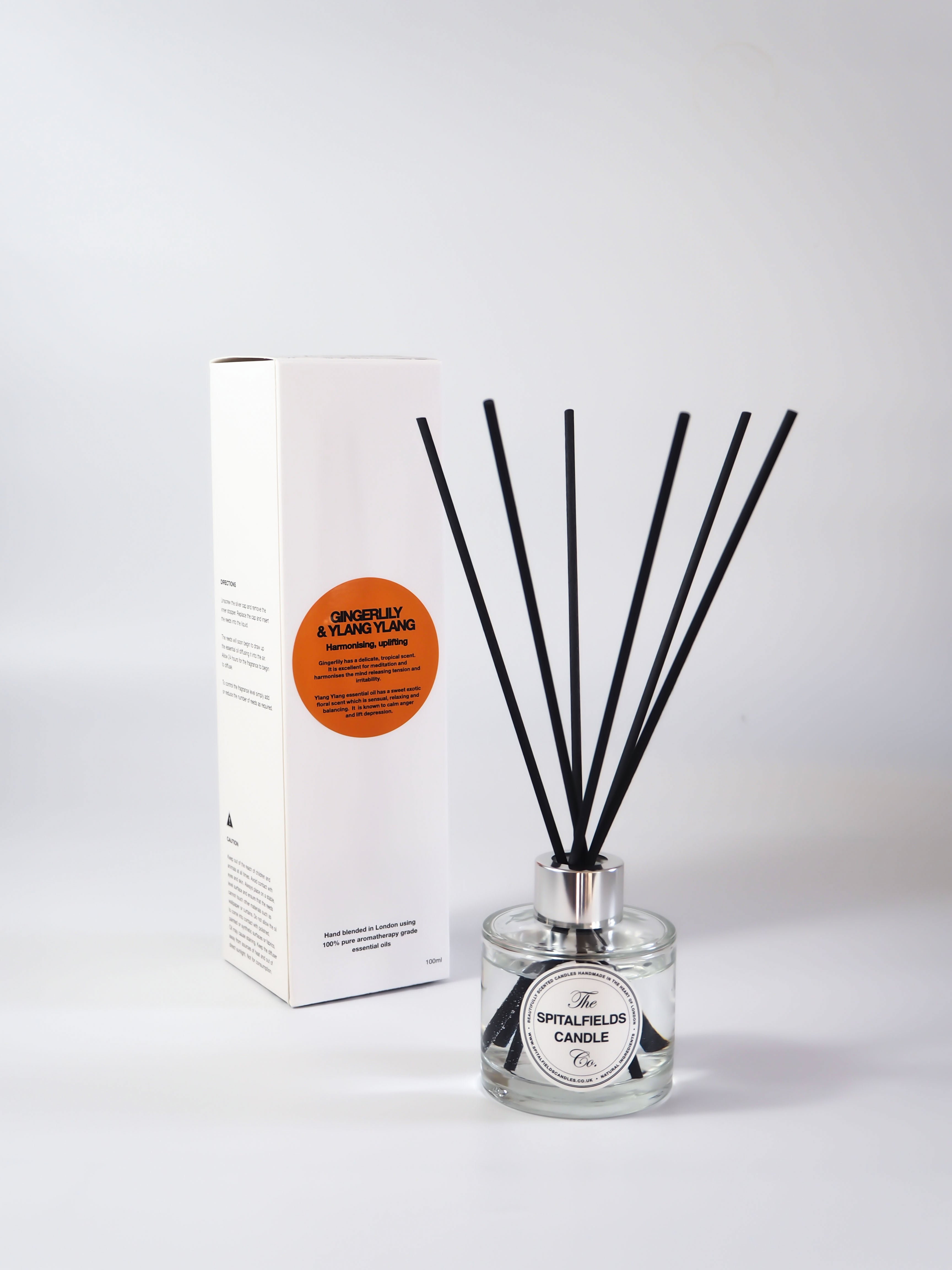 Gingerlily & Ylang Ylang Reed Diffuser– Spitalfields Candle Company